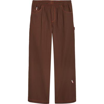 Puma/彪马正品CARROTS男士宽松胡萝卜休闲刺绣松紧腰工装长裤