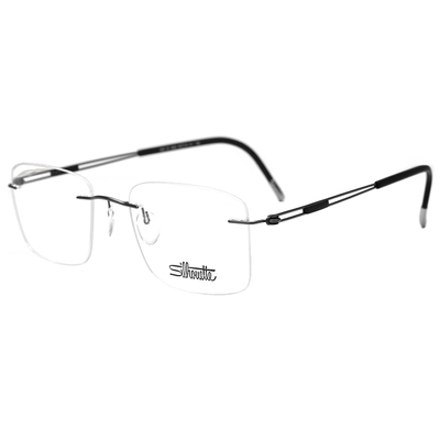 诗乐商务纯钛超轻无框近视镜架