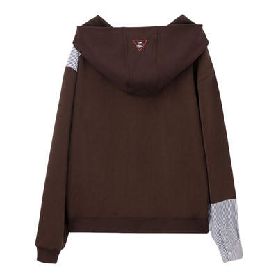 VANGOLF高尔夫拼接连帽卫衣