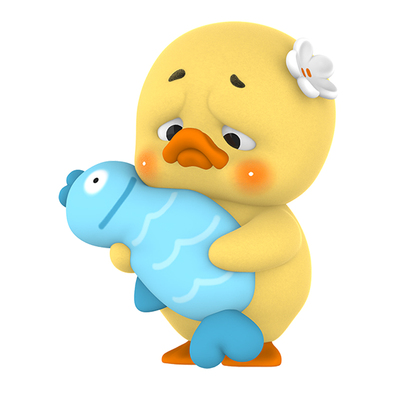 【1983】烦人鸭UpsetDuck不要内耗鸭系列盲盒玩具摆件可爱公仔