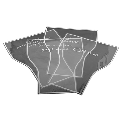 花束满天星包装袋玫瑰透明鲜花