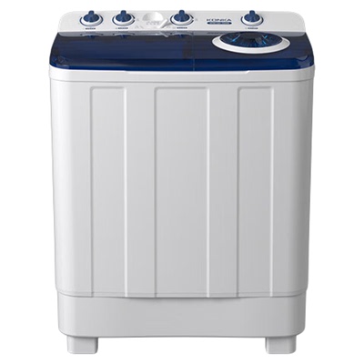 KONKA/康佳 XPB80-752S半自动8公斤家用大容量洗脱分离双桶洗衣机