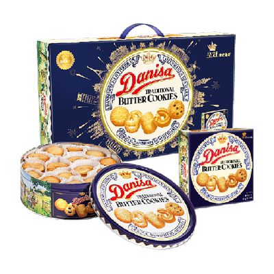 皇冠印尼曲奇饼干原装进口