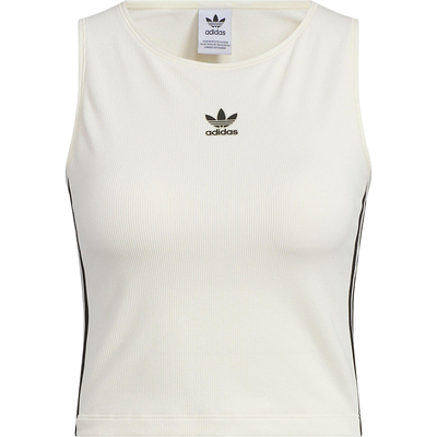 Adidas/阿迪达斯正品三叶草女士经典针织修身户外运动背心KB6418