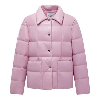 【商场同款】太平鸟女装2025冬季新款IMMI联名PU羽绒服A1ACD4373