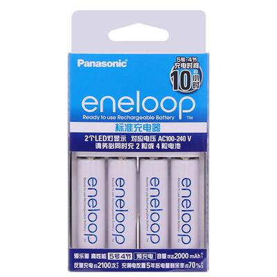 松下爱乐普充电池约2100次循环