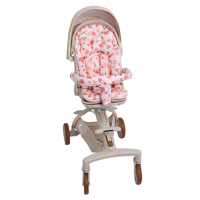 凤凰K03遛娃神器秋冬保暖坐垫婴儿推车四季通用加厚棉垫推车配件