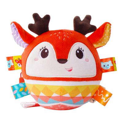 婴儿音乐跳跳球玩具安抚玩偶