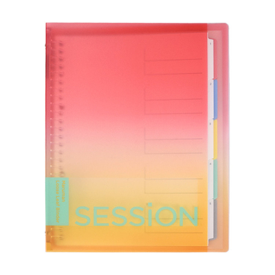 新色maruman满乐文session活页本B5可拆卸大容量索引页本笔记本子