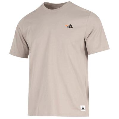 滔搏adidas阿迪达斯男子网球风短袖T恤上衣运动休闲半袖KC2867