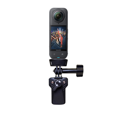 运动相机风挡支架适用Insta360影石X5 X4Air X4 X3 one全景相机骑行ADV 仿赛 踏板车 街车 越野摩托车固定夹