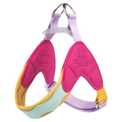 狗狗背心式Y型胸背带高颜值狗狗马鞍胸背中小型犬牵引绳透气护颈