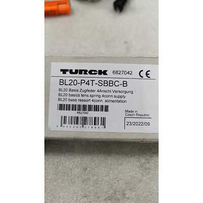 询价下单图尔克TURCK BL20-P4T-SBBC-B模块底座，订