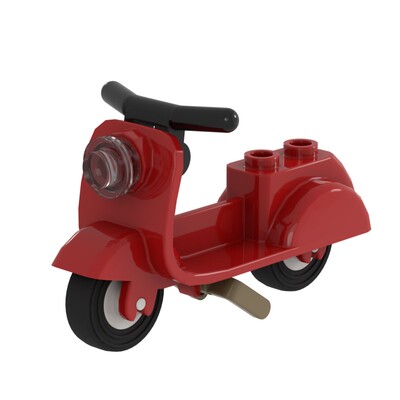 自行车小颗粒积木拼装配件