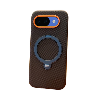 适用谷歌Google Pixel 10A手机壳新款时尚磁吸旋转支架钻石纹简约商务个性金甲镜头圈超薄潮流创意防摔外壳