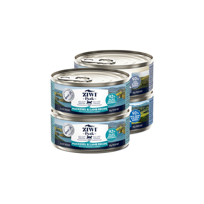 ZIWI巅峰猫罐头主食罐85g*6罐