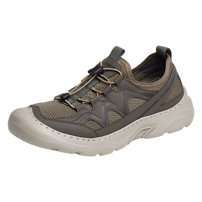 天美意新款商场同款透气户外运动徒步男网运动鞋FBA02BM5