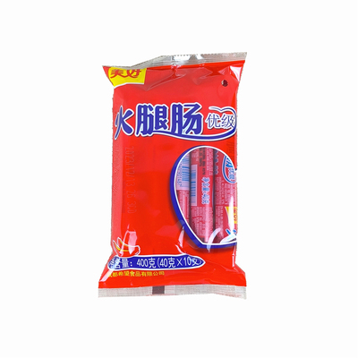 美好火腿肠40g旅游即食零食泡面