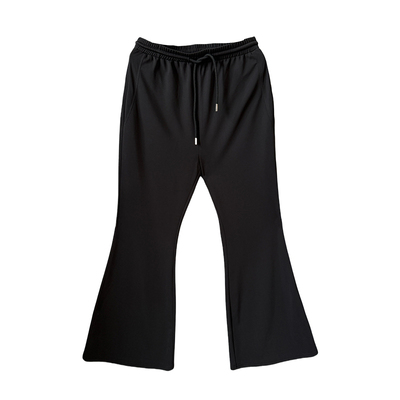 大码女装休闲微喇叭裤宽松显瘦