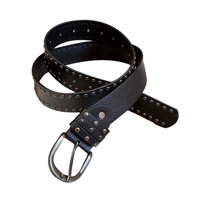 美式辣妹铆钉腰带女款高级感小众