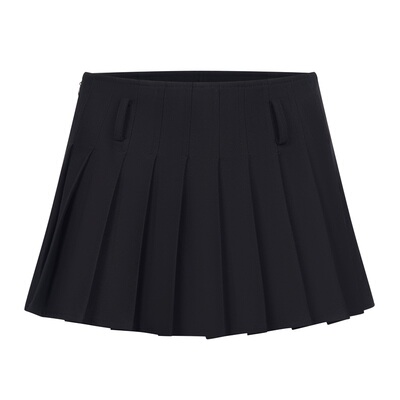 百褶裙半身裙IUNAELUMENA字原创