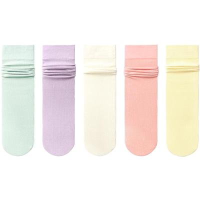 派米夏季薄款女生冰冰袜