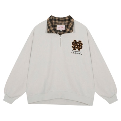 niko and ...卫衣男女同款2026春季新款刺绣潮酷长袖上衣620796