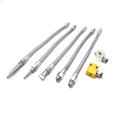 金属管万向吹风喷嘴扁口鸭嘴喷头