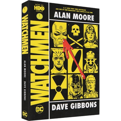 英文原版守望人守望者漫画小说