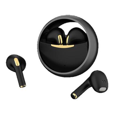 新款DM08无线蓝牙耳机私模星环旋转铝合金降噪超长续航入耳式耳机