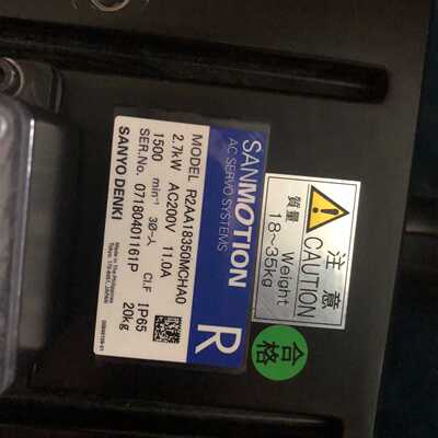 议价电机R2AA18350MCHA0原装库存机2.7KW带维修