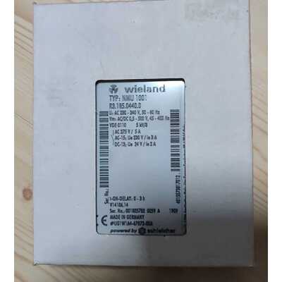 非标价德国威琅wieland时间继电器NMU1001型号R3.1修理
