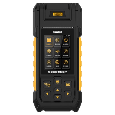AUTOOL BT960汽车三元锂电池检测仪电瓶铅酸蓄电池寿命电阻测试仪