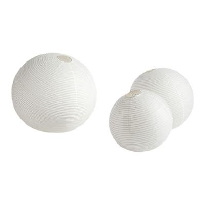 HAY纸艺圆形吊灯卧室客厅侘寂风