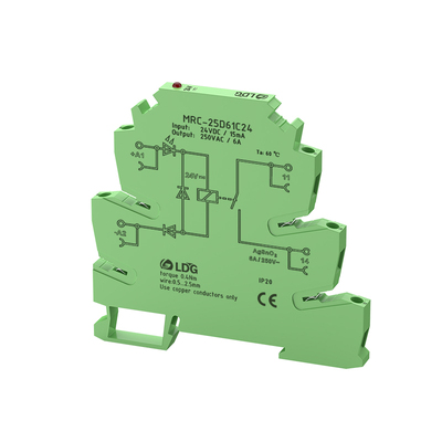 超薄LDG一常开24VDC触点继电器
