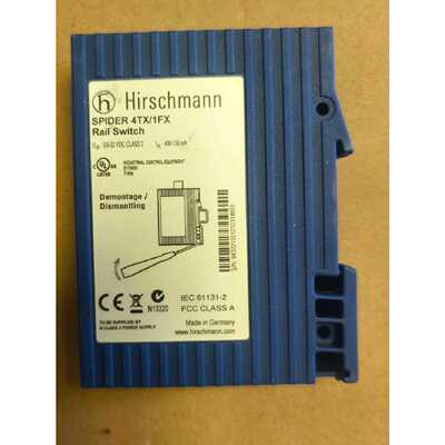 议价SPIDER4TX1FX赫斯曼Hirschmann交换可维修