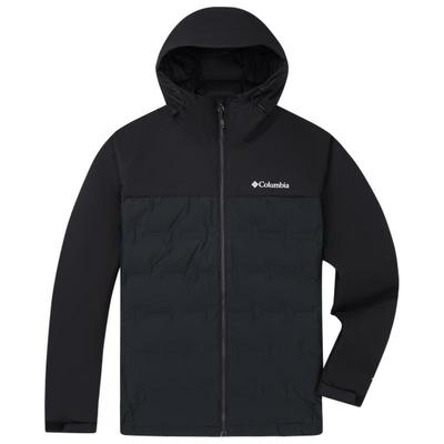 哥伦比亚男子热压金点防水羽绒服