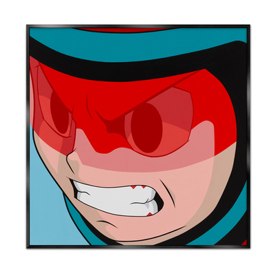 ai二次元宅家装饰画防水可擦拭