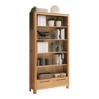 优木家具书柜书架北美橡木北欧