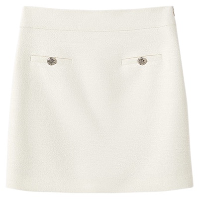 朗姿欧洲EiLEEN ELITEE小香风半身裙2025年夏季新款法式通勤a字裙