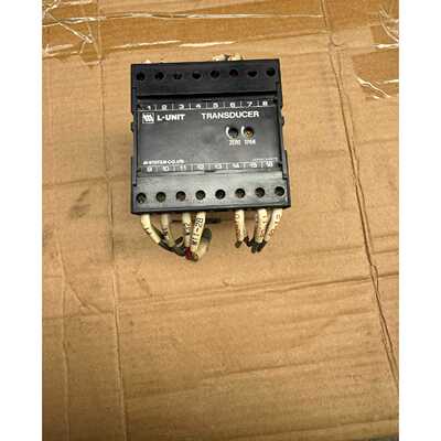 M-SYSTEM L-UNIT WATT TRANSDUCE