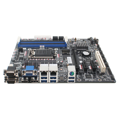 B365双千兆工控主板MATX至强