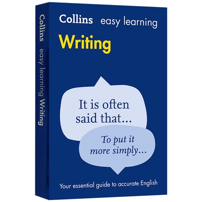 柯林斯轻松学写作 英文原版书 Collins Easy Learning Writing 英语写作指南指导书 全英文版进口考试类书籍正版