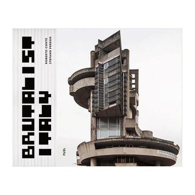 【现货】意大利野蛮主义建筑画册英文摄影人文景观精装进口原版外版书Brutalist Italy Stefano Perego