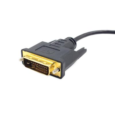 DVI高清公对母转vga转换线