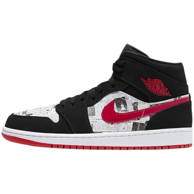 Nike/耐克正品Air Jordan 1 AJ1男子中帮缓震运动篮球鞋852542