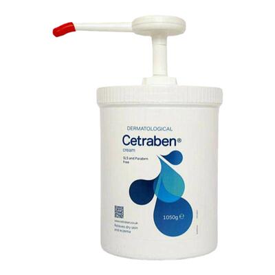 欧洲直邮Cetraben润肤霜保湿滋润补水修护舒缓痒嫩滑1050g正品