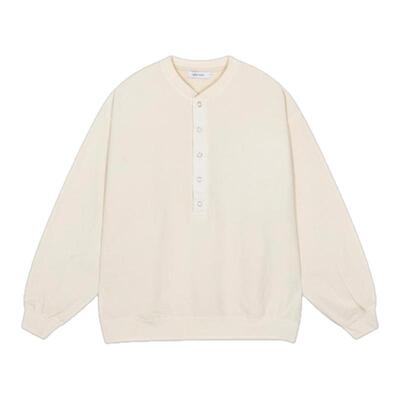 niko and ...卫衣男2026春季新款清爽宽松半开领长袖卫衣634499