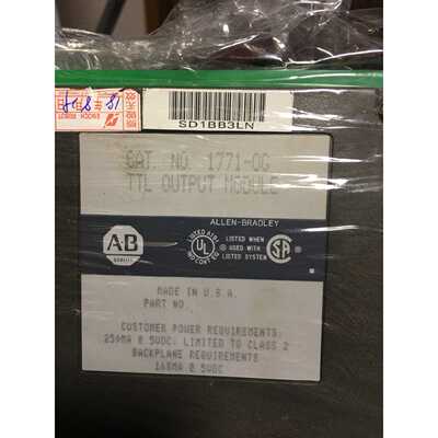 议价现货1771-OG模块95成新Allen Bradley 罗克韦尔PLC模块功能完