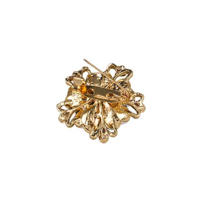 女小众创意西装大衣旗袍搭配胸针